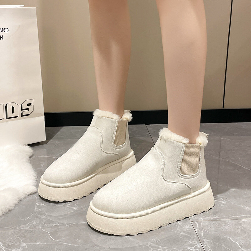 JYL Туфли для повседневности Женщин Удобные Плоский подошваКожа/Off White