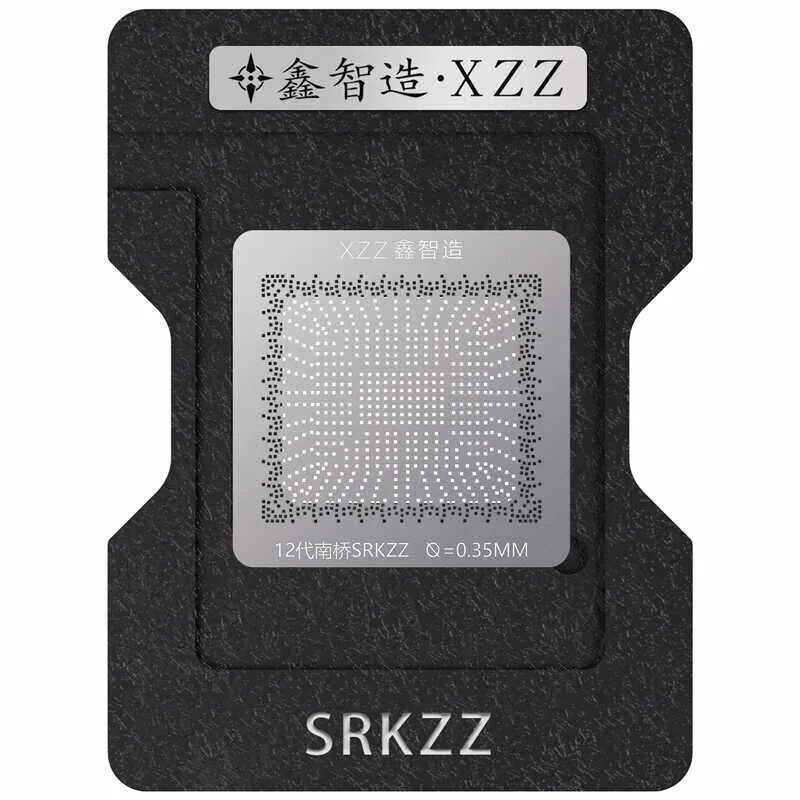 Трафарет BGA XZZ для южного моста SRKZZ (12-е поколение чипов) + плата-локатор