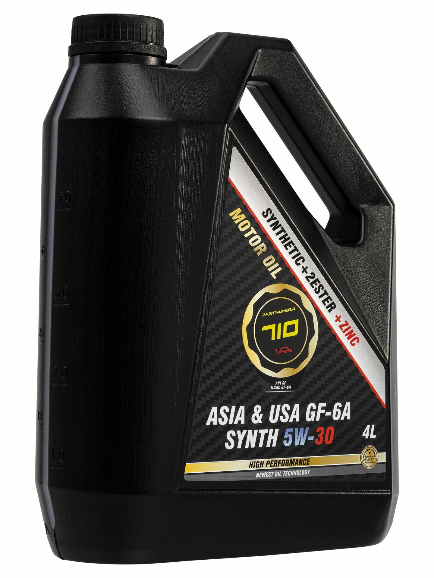 PARTNUMBER 710 ASIA&USA GF-6A SYNTH 5W-30 Масло моторное, Синтетическое, 4 л