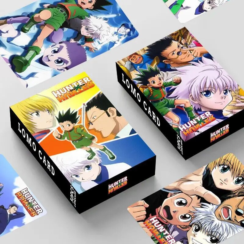 Коллекционные карточки и закладки Hunter x Hunter: Гон Фрикс — милые аниме-карточки, закладки, открытки для студентов