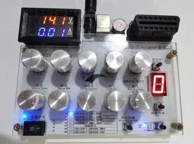 Интернет вещей / Автомобили / ELM327 / 1939 Английская версия автомобильного OBD-симулятора / Тестирование и разработка ЭБУ