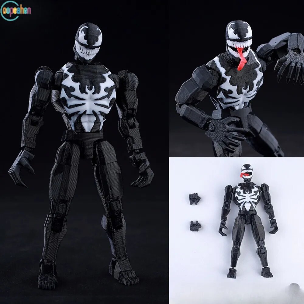 Экшн-фигурка Marvel Legends Веном, 3D печать, 14 см