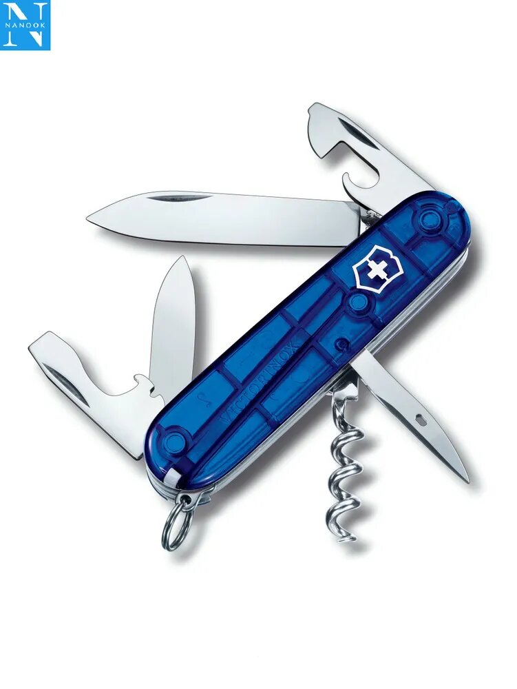 Нож перочинный VICTORINOX Spartan 1.3603. T2, 12 функций, синий