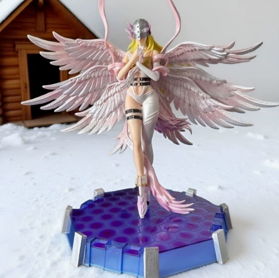 【Улучшенная окраска】Фигурка Digimon Celestimon (не светящаяся) — декоративная игрушка в стиле аниме.