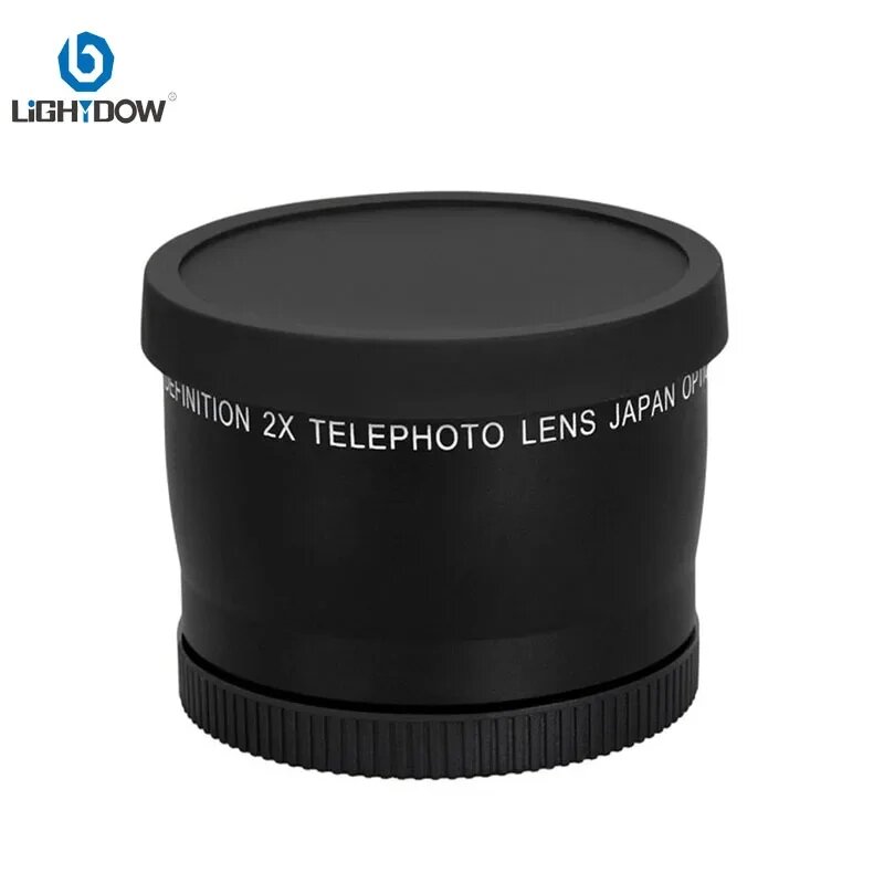 Lightdow Телеобъектив 2.0X 58 мм для Canon 550D 600D 650D 700D 1100D 450D 500D 1000D