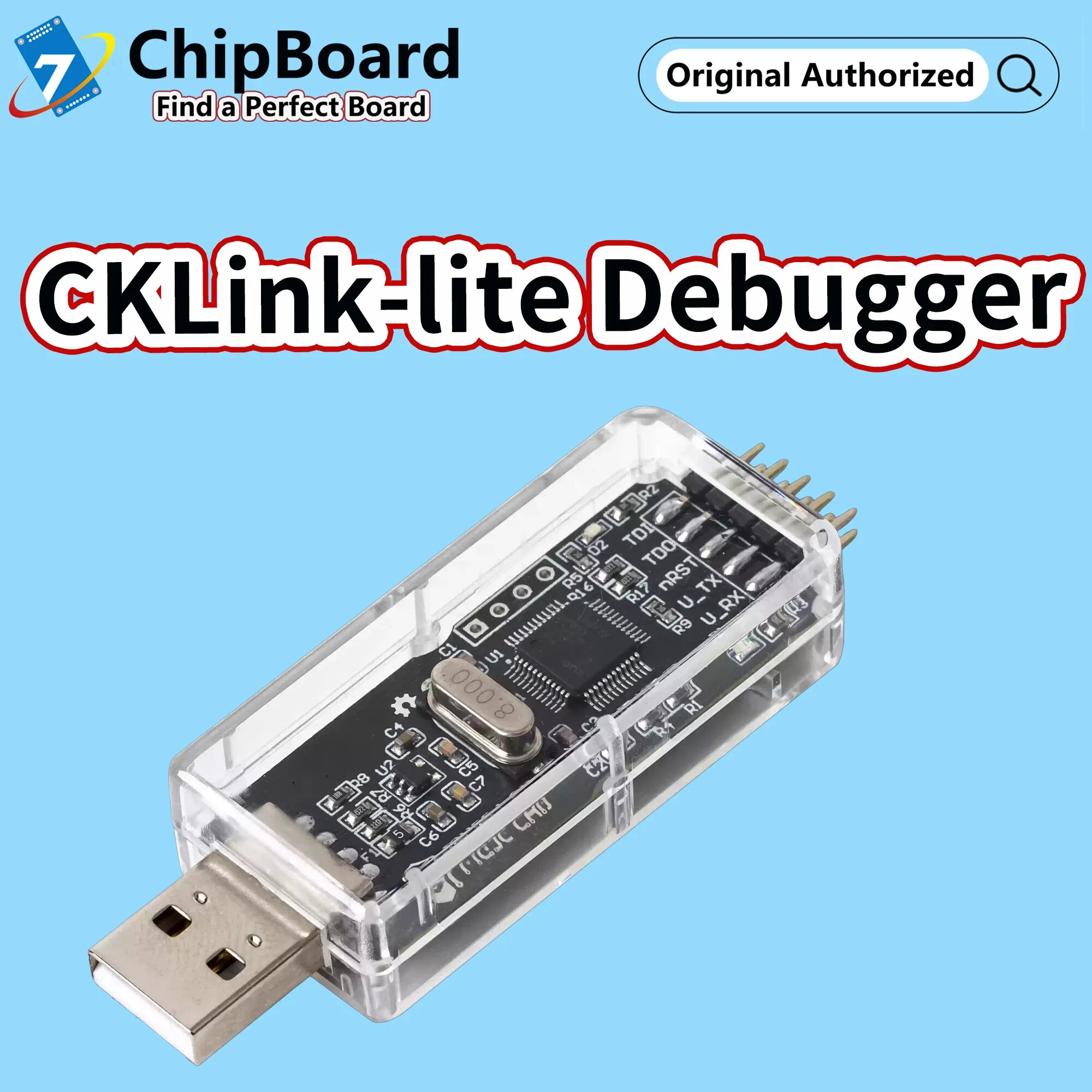 Отладчик-программатор CKLink-lite CSKY RISC-V JTAG5/JTAG2/Serial Port CDS/CDK