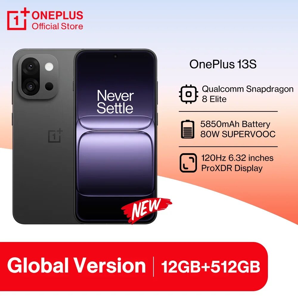Смартфон OnePlus 13S, 12/512ГБ, global