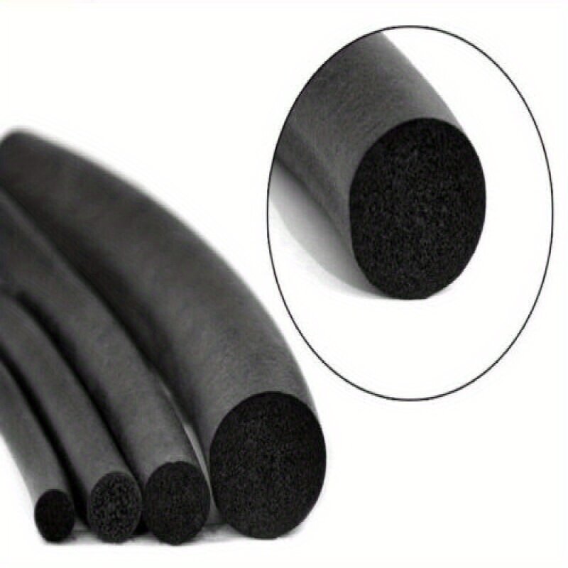 Уплотнительная лента из вспененного каучука EPDM, круглая, O-образная, 18 мм