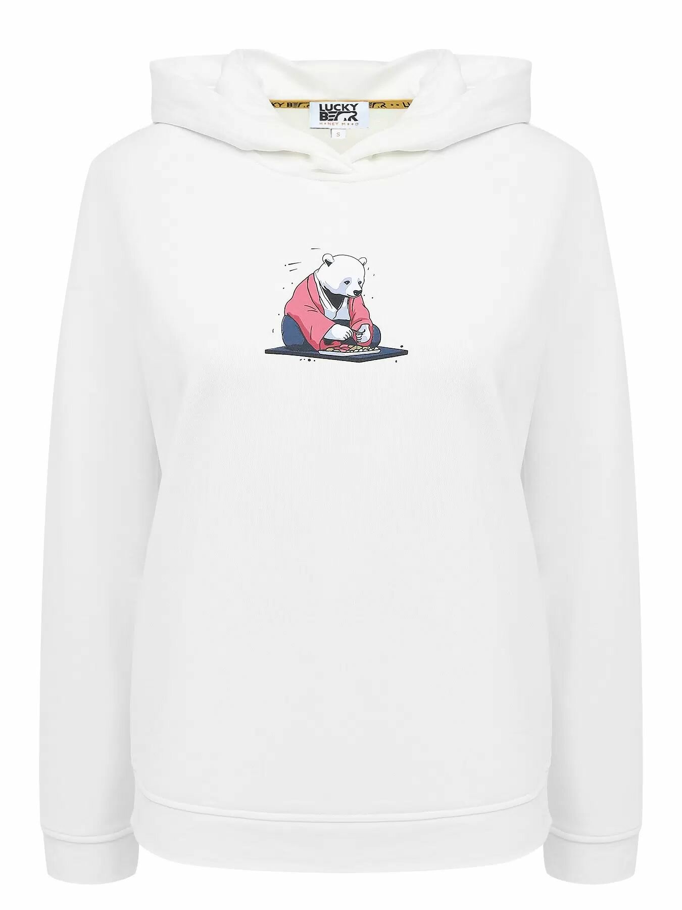 Худи Lucky Bear, размер XL, , белый