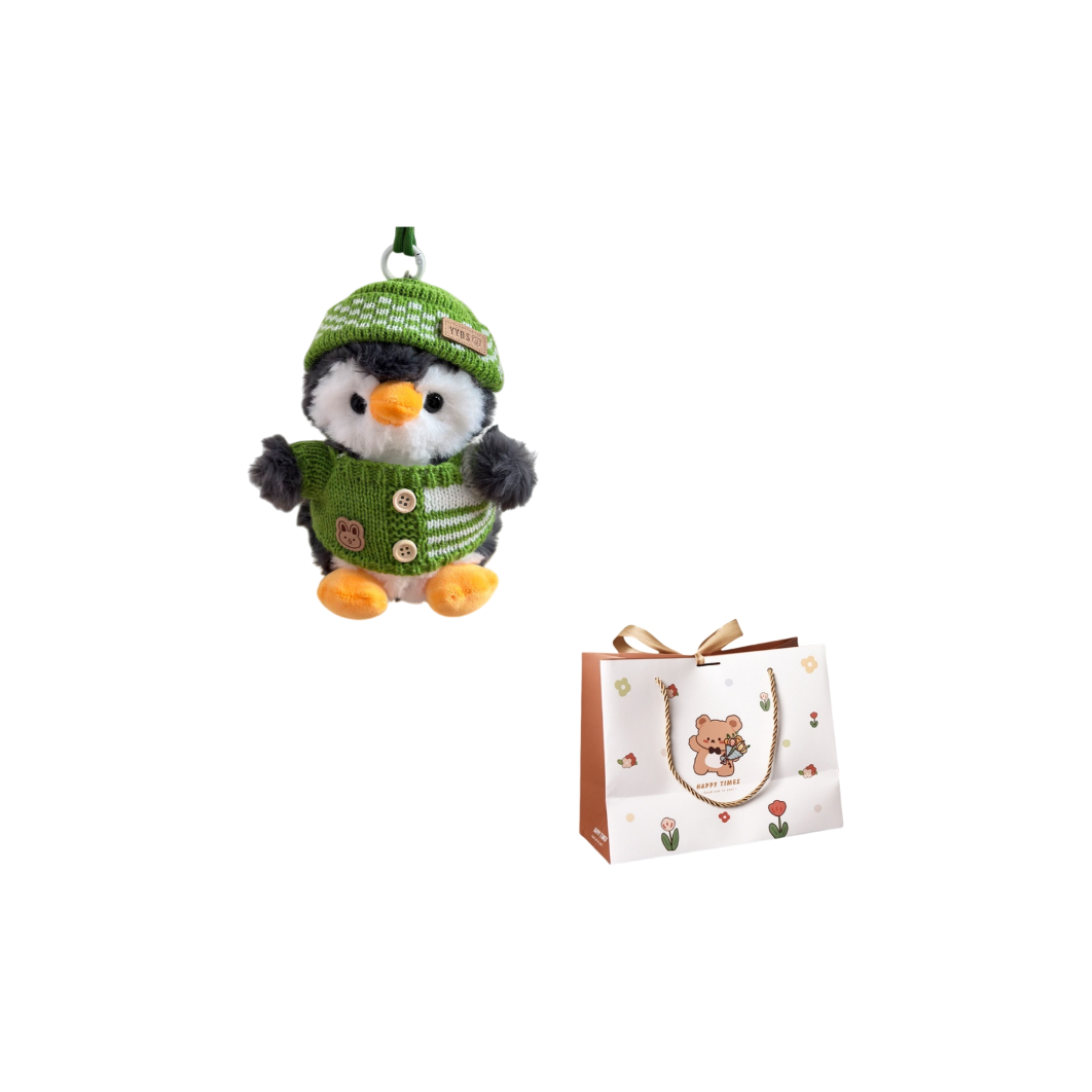 OU DI PIG Cute and Adorable Креативный Пингвин Плюшевые брелки Высота 16 см 16CM