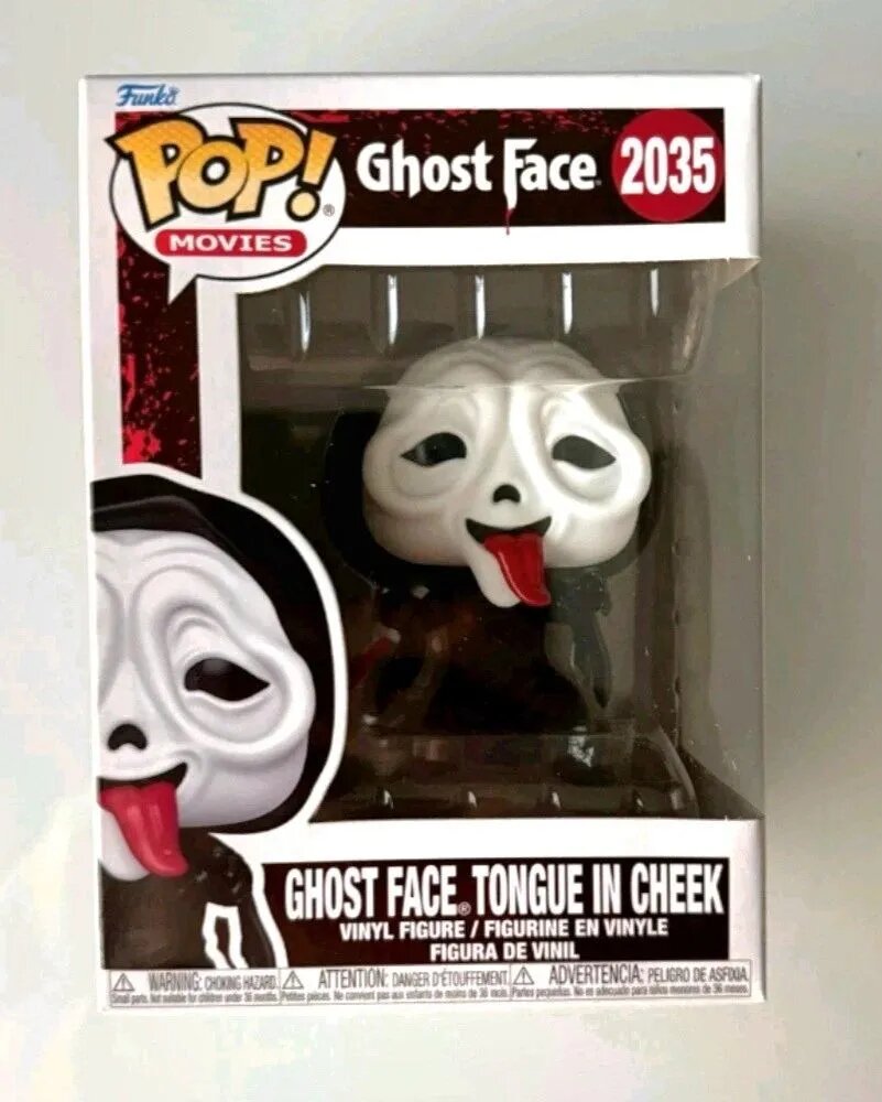 Фигурка Ghost Face Tongue in Cheek Funko POP! SCREAM Scary Movie #2035