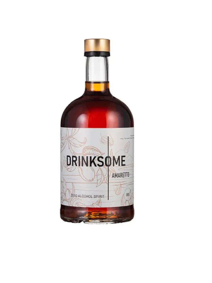 Drinksome Напиток безалкогольный Амаретто негазированный, 0,7л