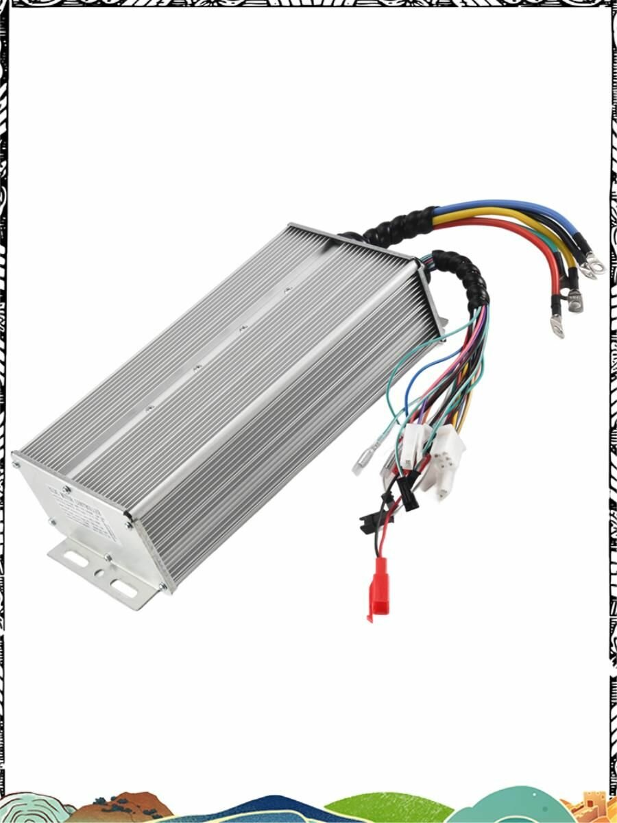 48V-72V 5000W Трехколесный FOC, Автомобиль на аккумуляторной батарее, Интеллектуальный контроллер бесщеточного двигателя, Электромобиль FOC контроллер 5000W трехколесный аккумуляторный электромобиль