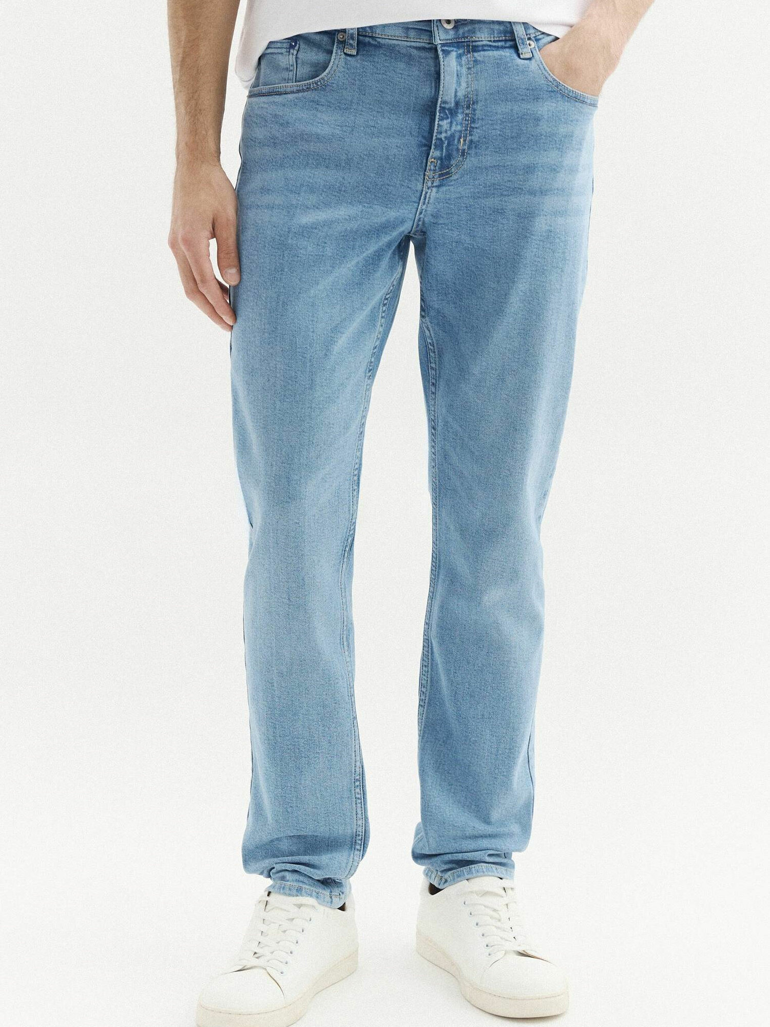 Джинсы KARL LAGERFELD JEANS, размер 34/34, синий
