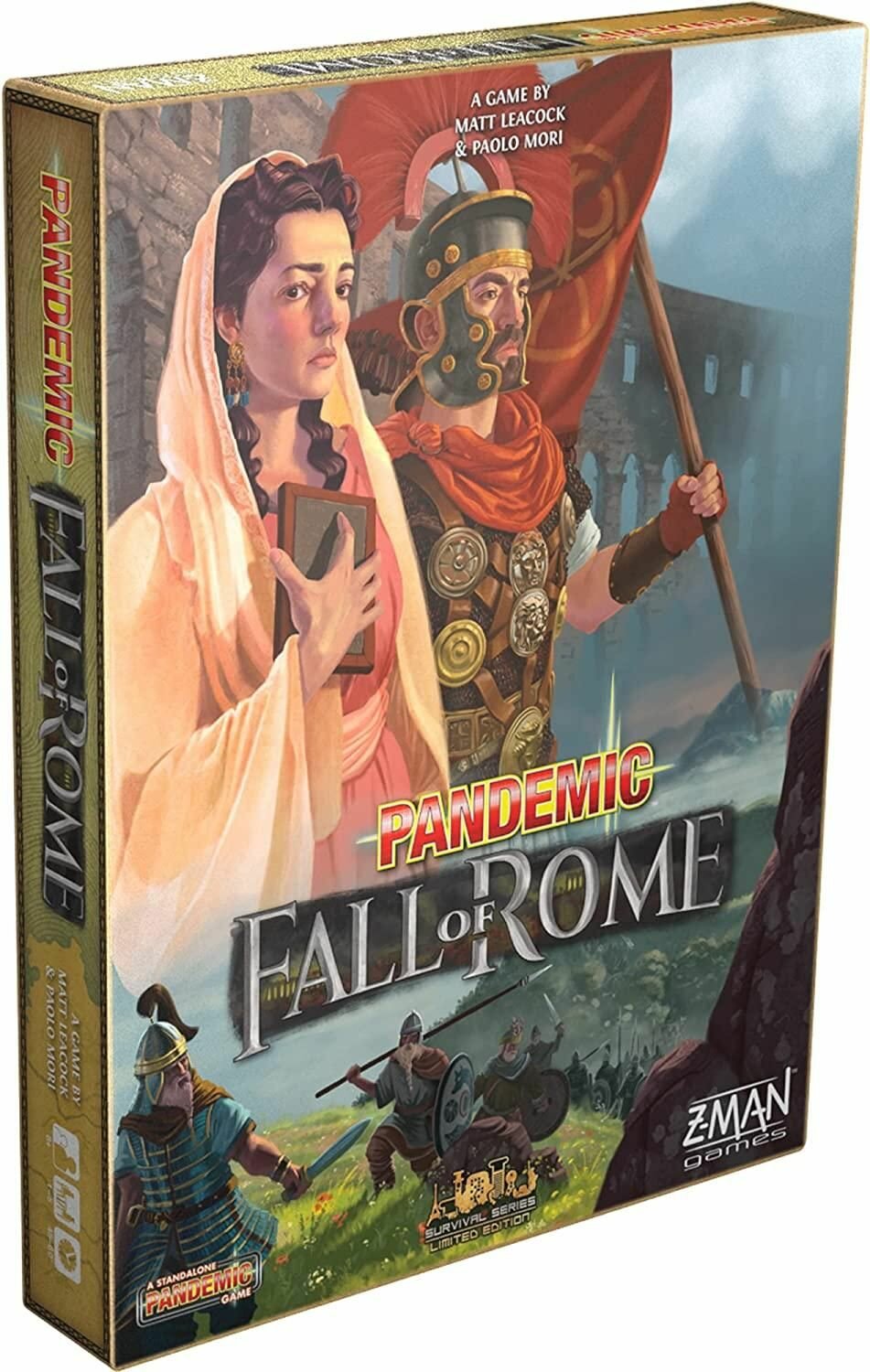 Настольная игра-Английская версия Pandemic: Fall of Rome