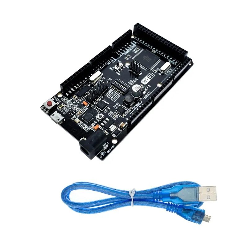 Плата Разработки WIFI R3 ATMEGA2560 + ESP8266 (32 МБ Памяти)