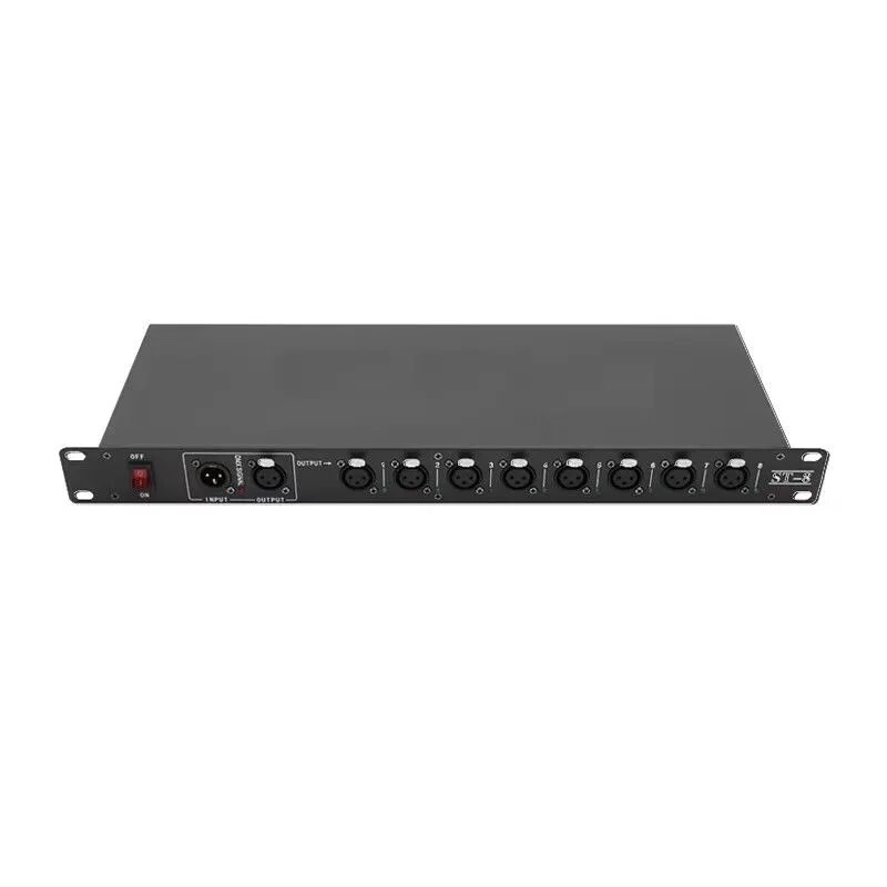 8-канальный Субконтроллер DMX512 Имеет Функцию Беспроводного Приемопередатчика На Расстоянии 2,4 Гбит/с, Которая Подходит Для Освещения Музыкальных Вечеринок