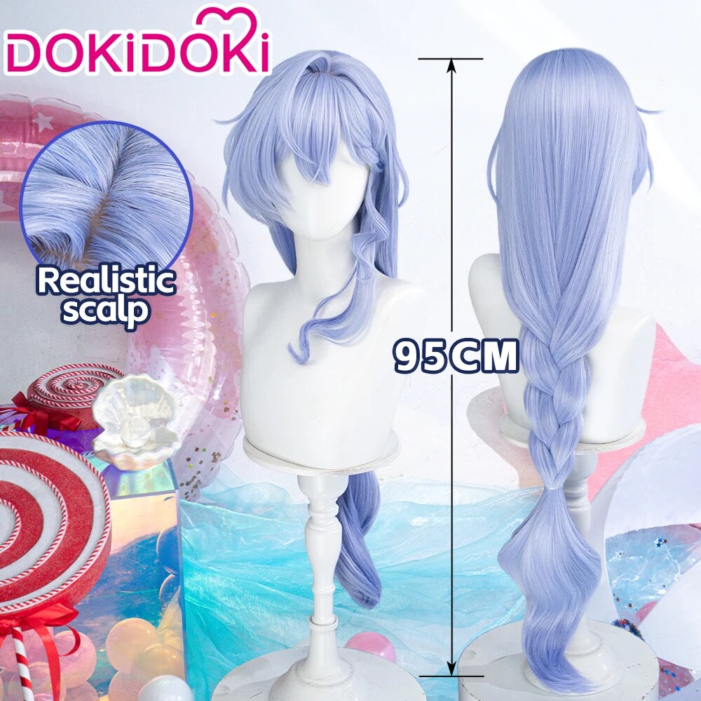 Косплей-парик Робин из Honkai: Star Rail, фиолетовый, синтетический Wig Ver 3, PRE-SALE