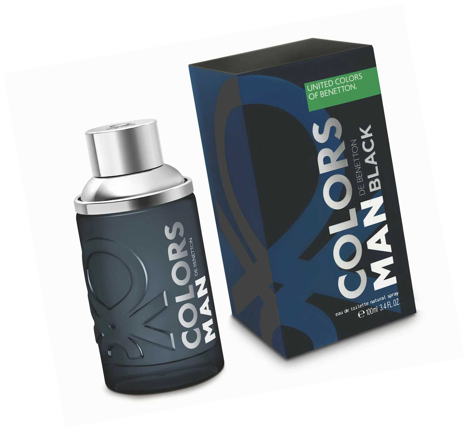 Мужской туалетная вода Бенеттон Цвета Мэн Черный 100 мл / Colors Man Black