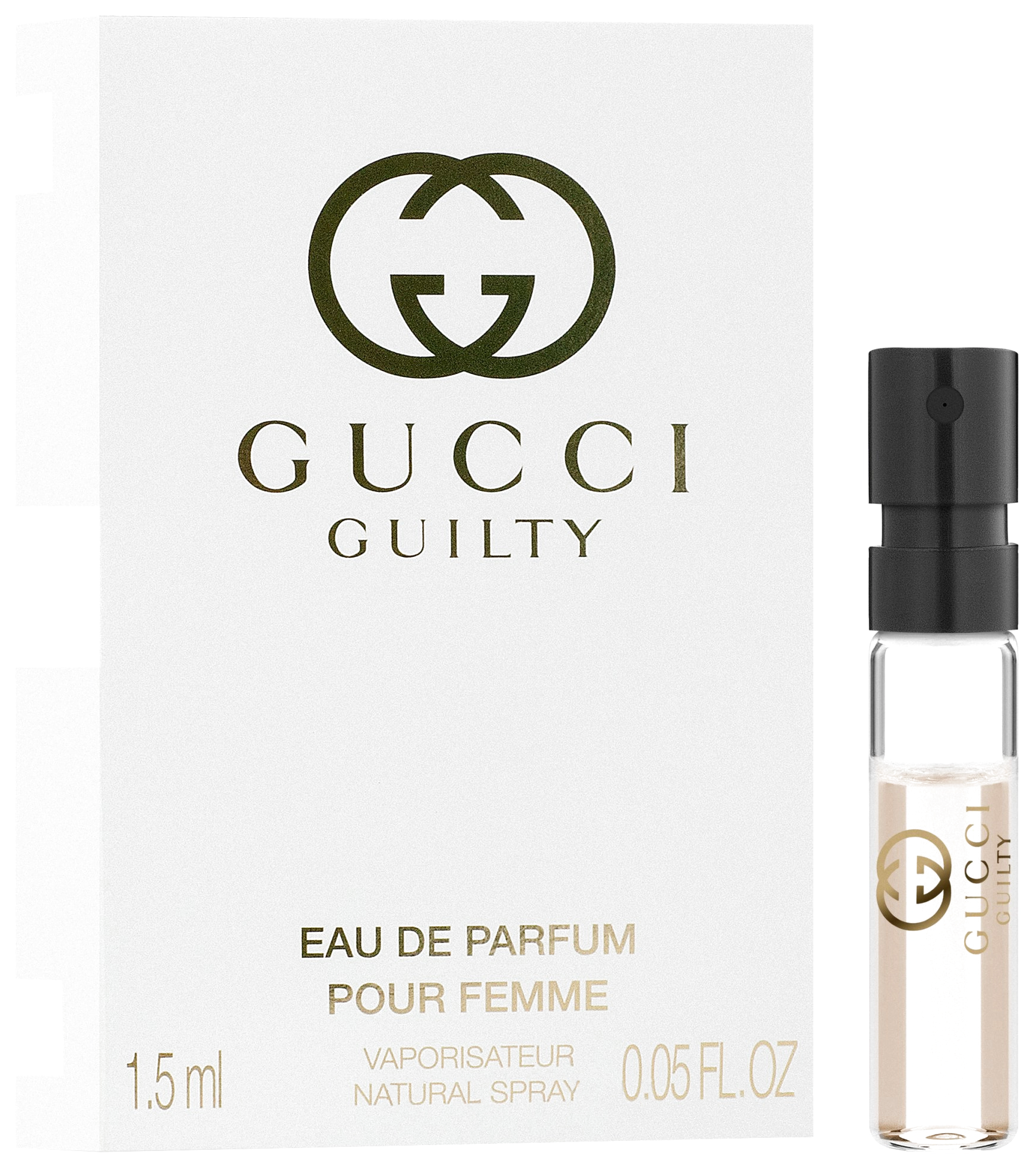 Гуччи Гилти Интенс женская парфюмерная вода 1.5 мл - миниатюра / Gucci Guilty Intense