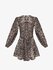 Платье AllSaints Chia, размер 10, brown