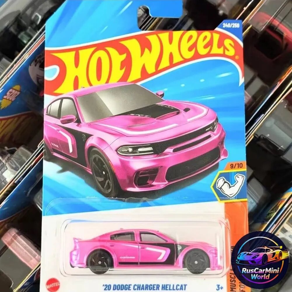 Машинка HotWheels model Alloy car model toy 20 DODGE CHARGER HELLCAT