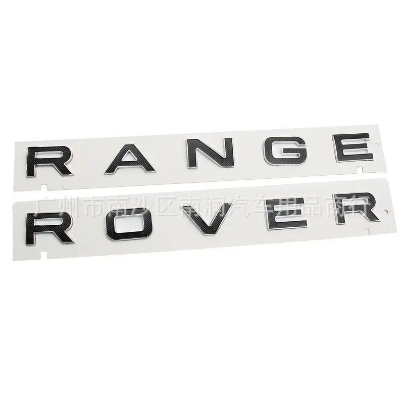 Новый 3D-логотип Range Rover из ABS-пластика для Range Rover L322 L320 Discovery Sport Black Silver