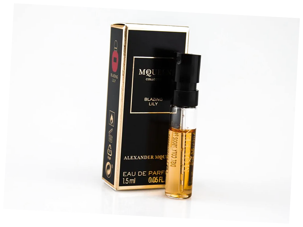 Женский сэмпл парфюмерной воды Alexander McQueen Blazing Lily 1.5 мл