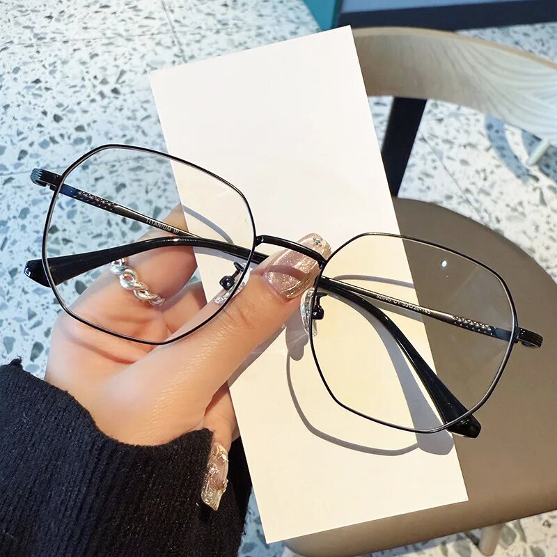 Женские очки Glocco 802560 для близорукости Black, Myopia -600, Черный