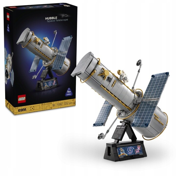 Конструктор LEGO Icons 11382 Hubble Space Telescope Космический телескоп Хаббл