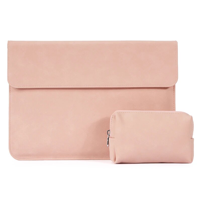 Кожаный чехол для ноутбука ASUS for ROG ZEPHYRUS G14, Pink Set