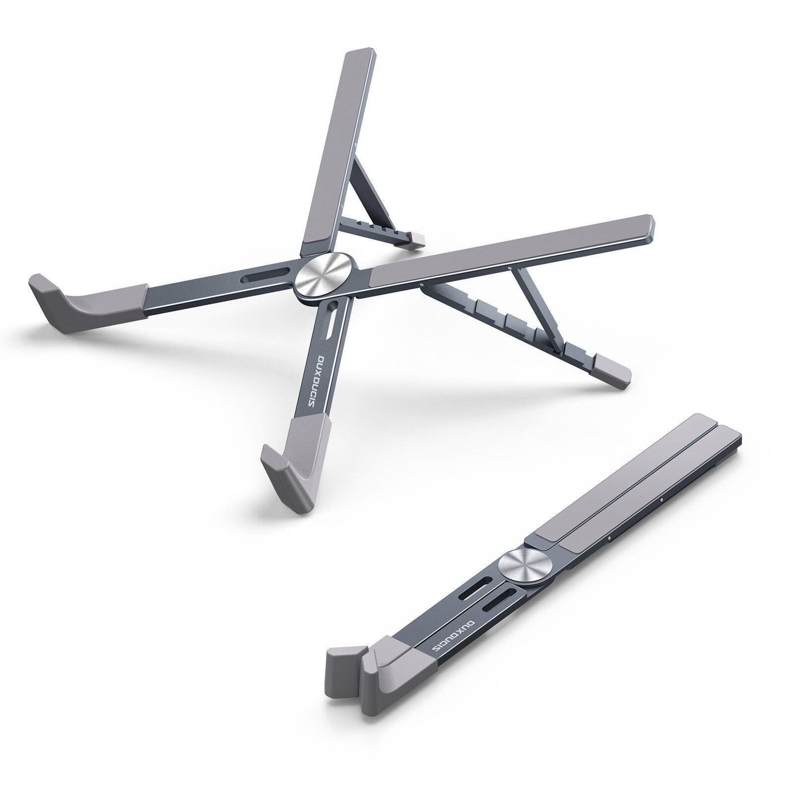 Складная X-образная подставка для ноутбука из алюминия от Dux Ducis, серия X-Shape Laptop Stand