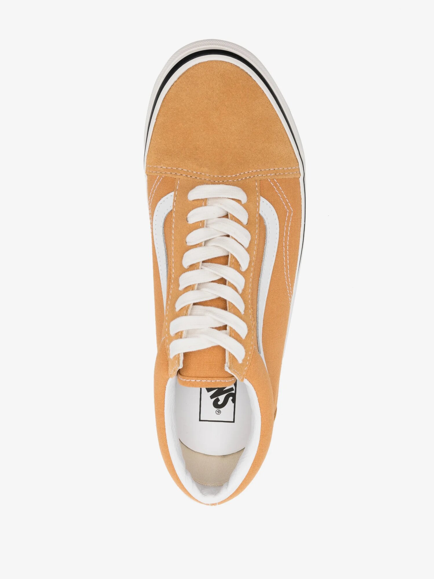 Кроссовки VANS Old Skool 36 DX, размер 8 US, желтый — фото 1
