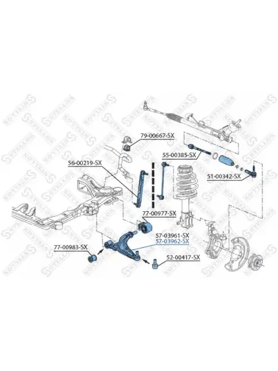 Рычаг подвески спереди справа chevrolet cruze 1.6