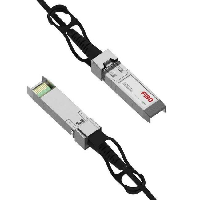FT-S25-DAC3m FIBO Кабель FIBO FT-S25-DAC3m SFP28 DAC модуль, медный кабель Belden, 3 метр — фото 1