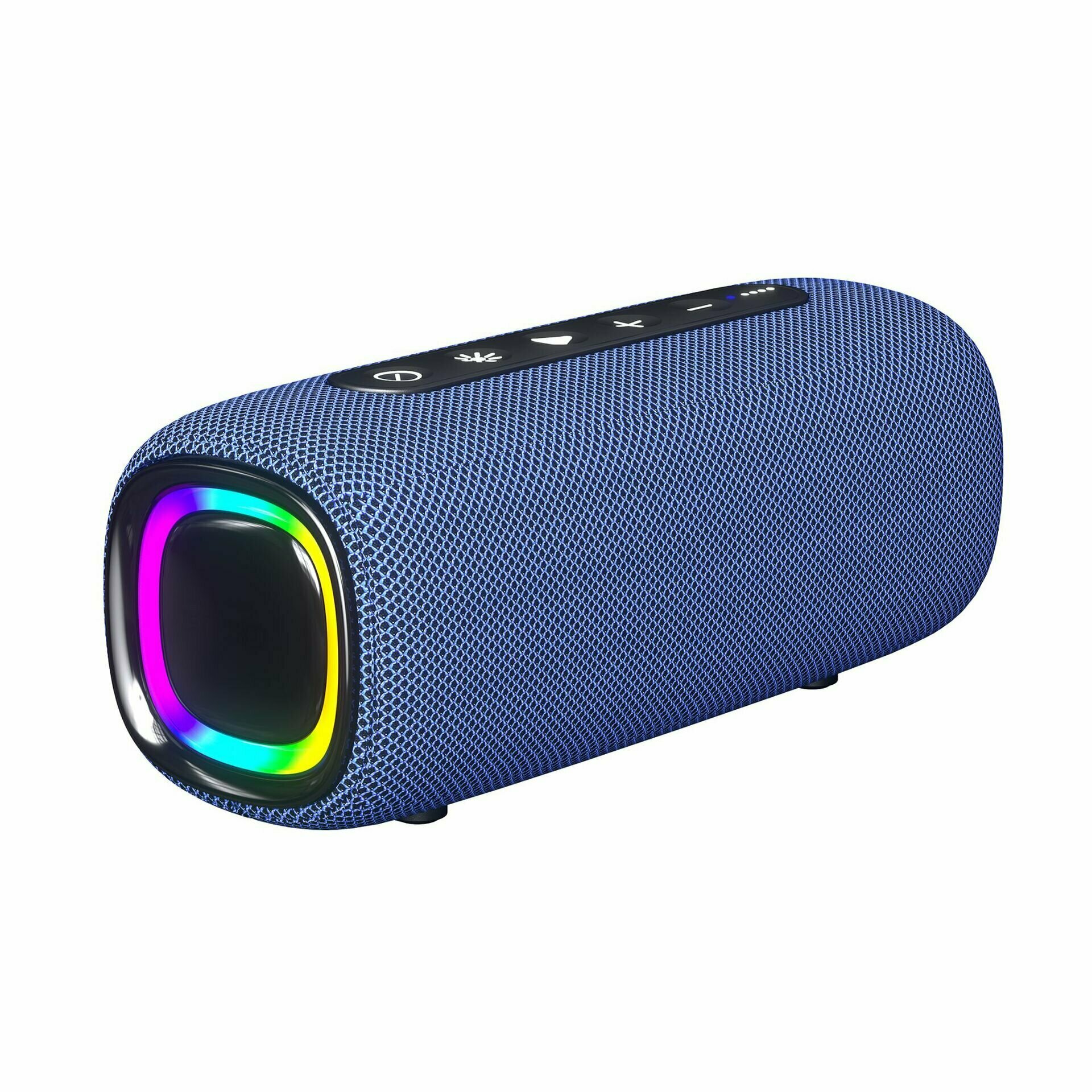 Портативная водонепроницаемая Bluetooth колонка с RGB подсветкой, переносная акустика для дома и улицы