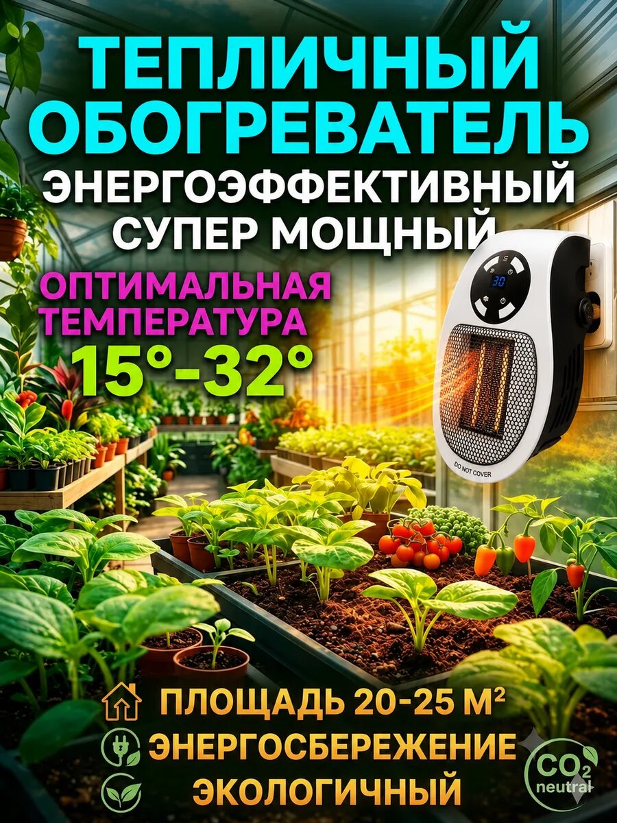 Обогреватель для теплицы с терморегулятором инфракрасный