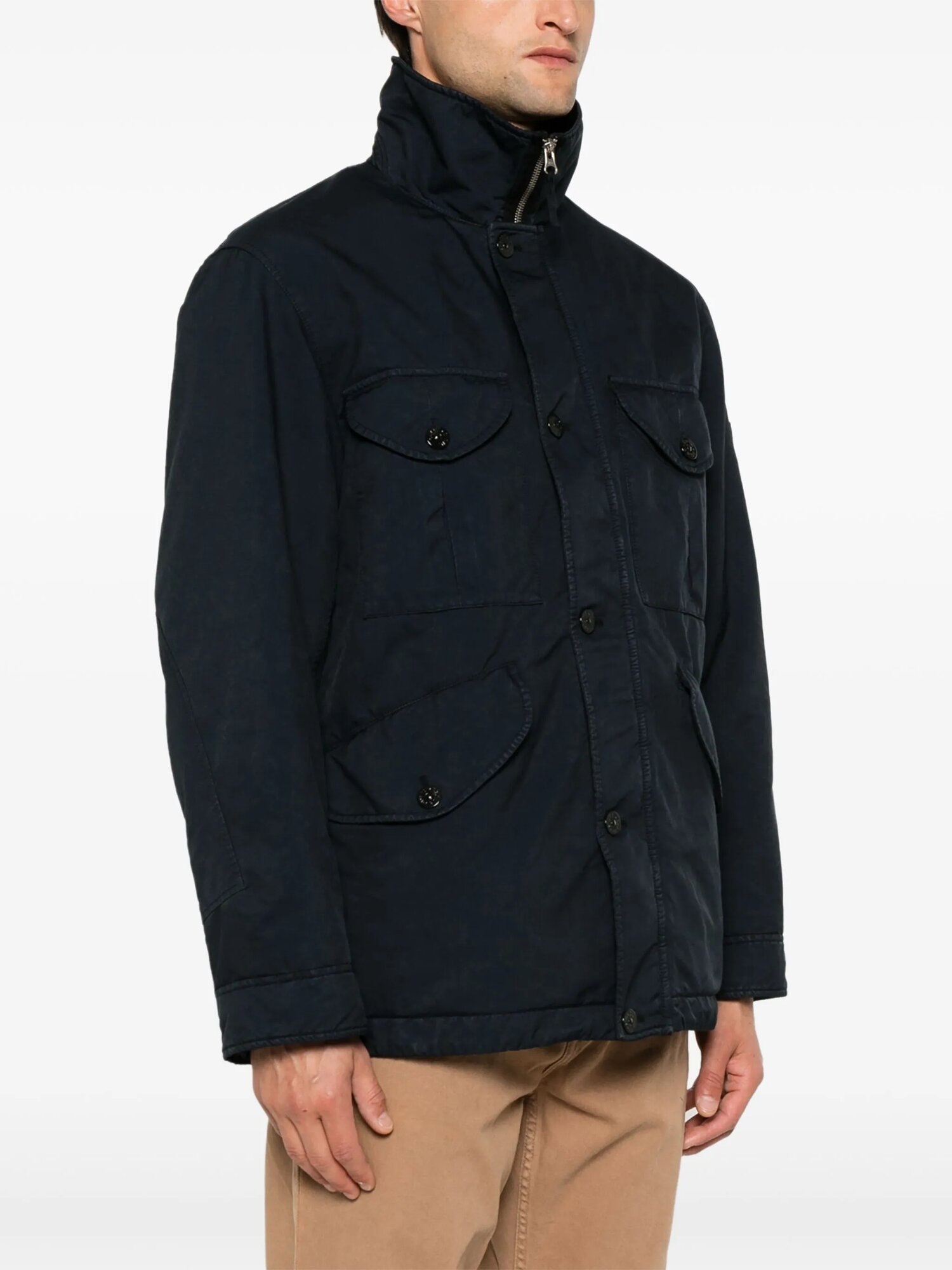 Куртка Stone Island David-TC, размер M, синий — фото 1