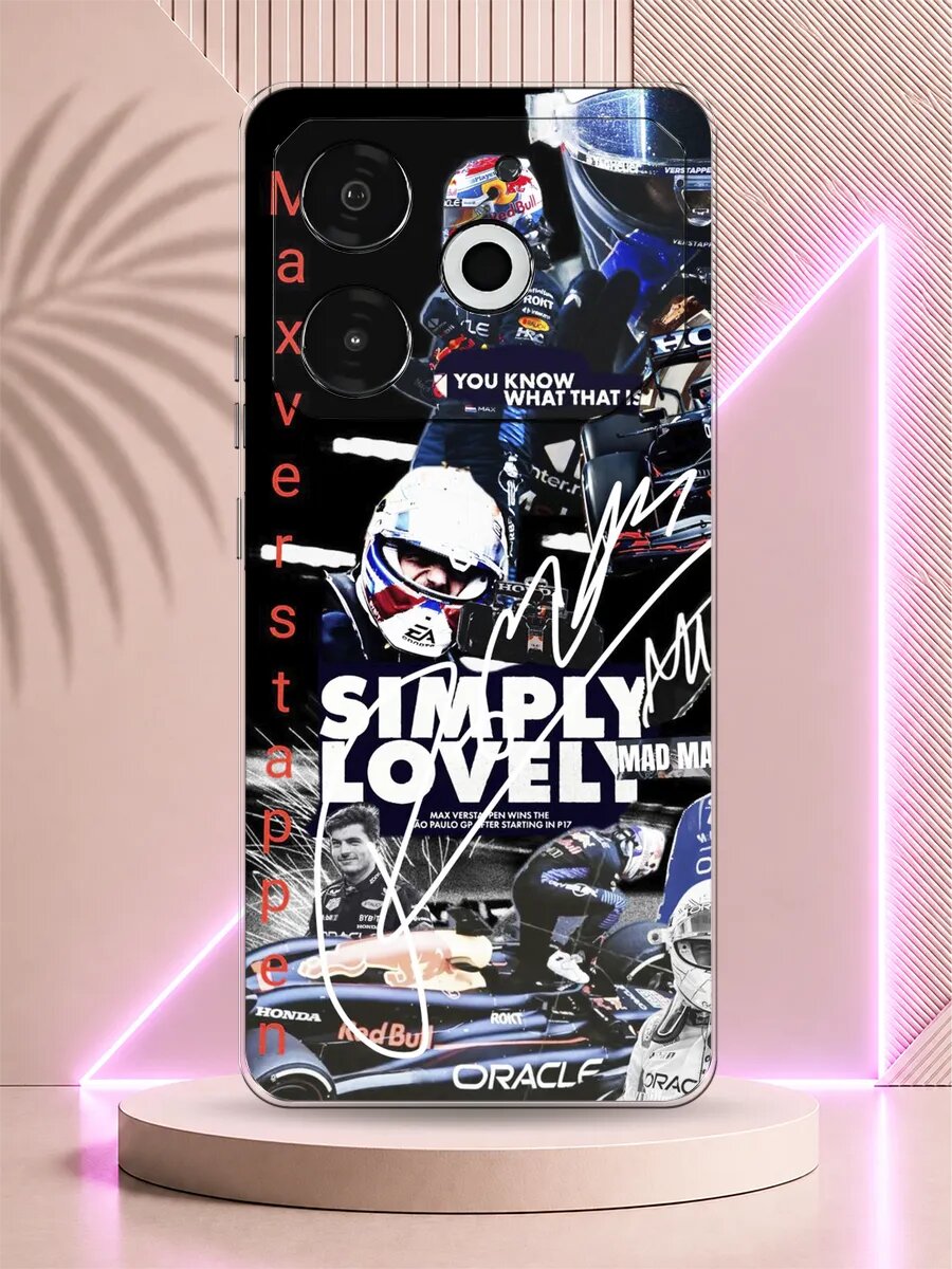 Чехол на Tecno Pova 6 Neo Макс Ферстаппен