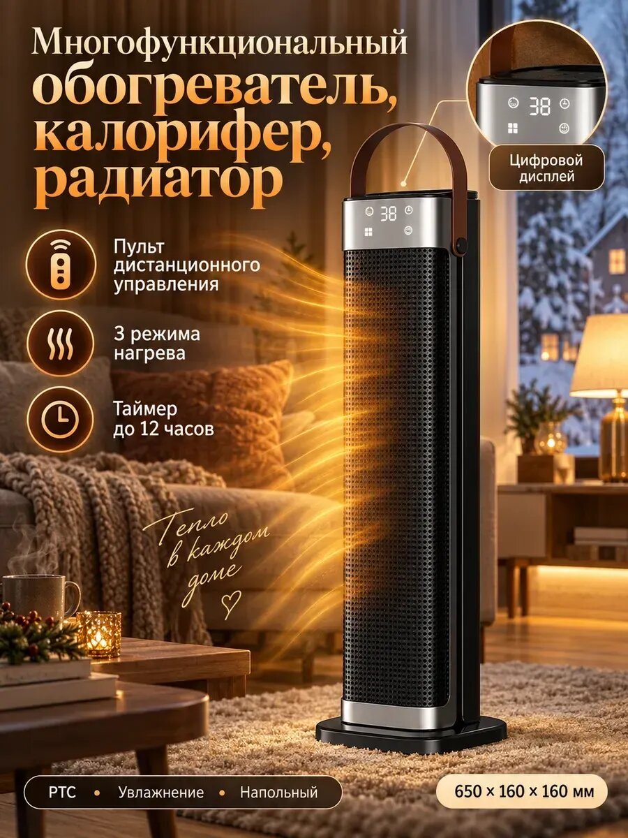 Многофункциональный обогреватель, калорифер, радиатор