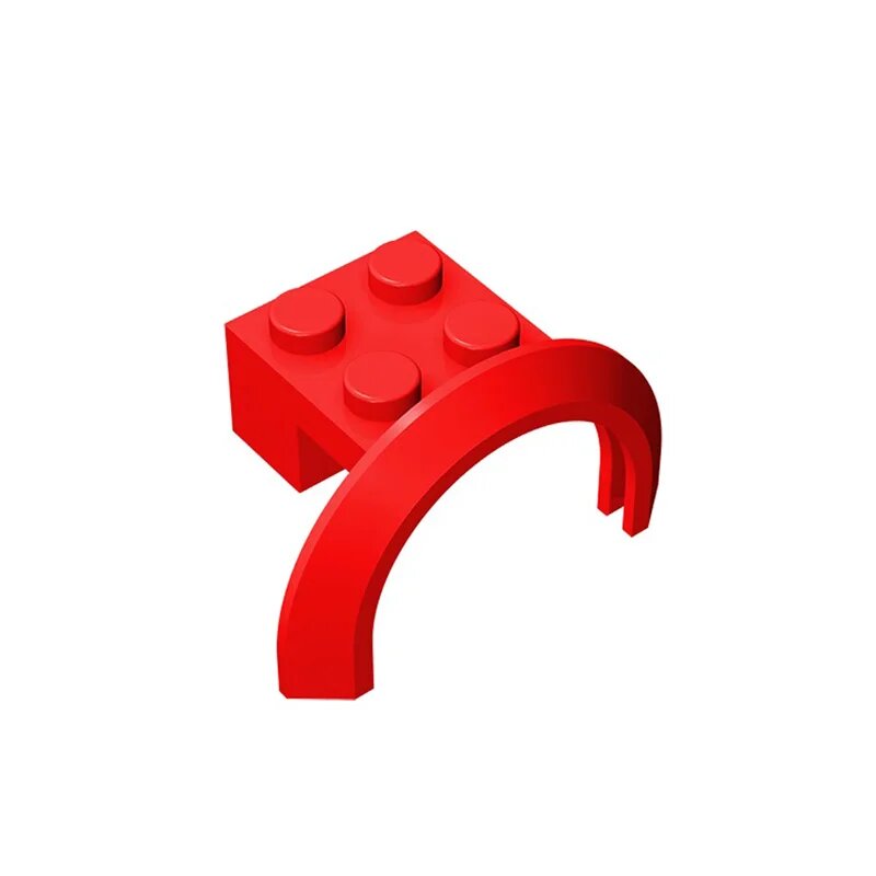 Gobrick 10 шт. MOC детали 50745 колесный Арка брызговик 4x2 1/2x2 Совместимые Кирпичи сборные строительные блоки игрушка-пазл