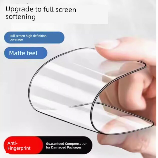 Анти-разбиваемое керамическое стекло для iPhone 13 Pro Max, прозрачное и матовое покрытие, 1 шт