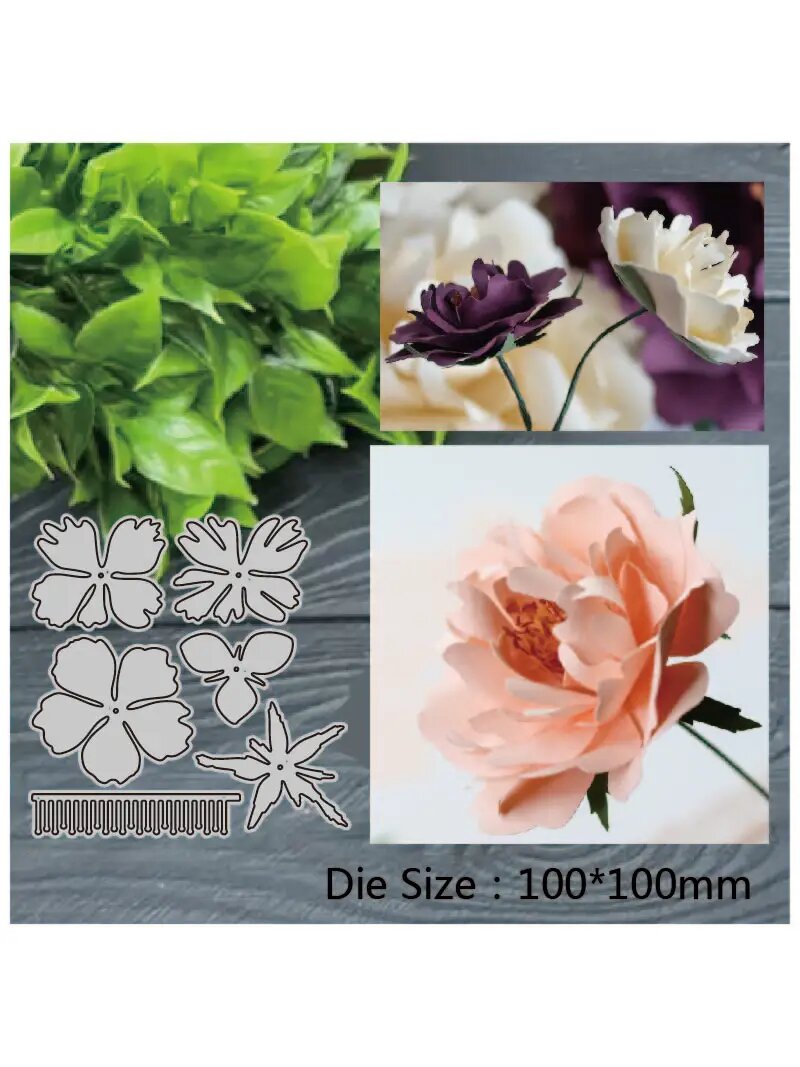 Металлическая вышибка Flower, Цвет: 399