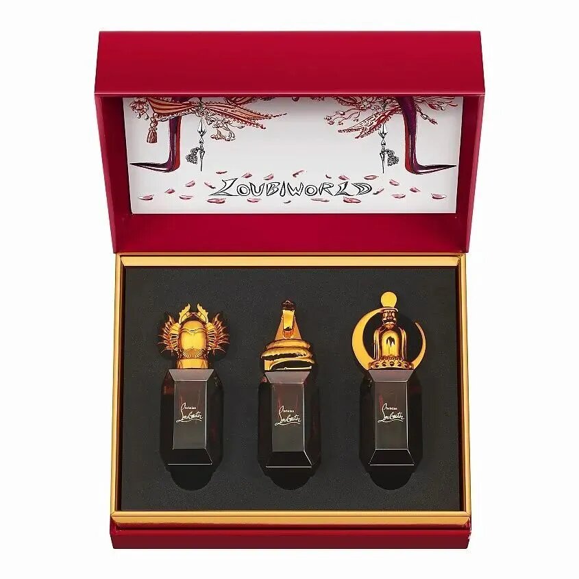 CHRISTIAN LOUBOUTIN BEAUTY Набор Loubiworld из 3 миниатюр 3 x 9 мл