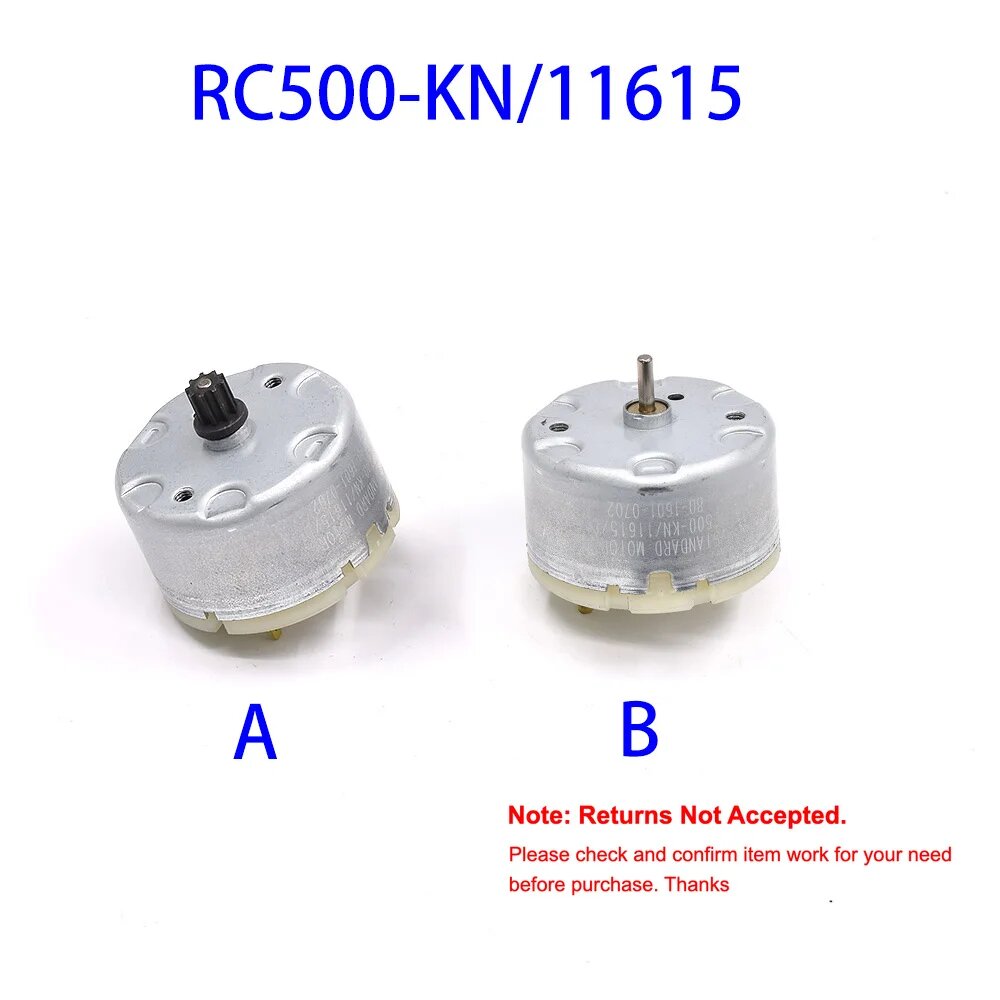 Двигатель STANDARD RC500-KN/11615 32 мм с Gear, A
