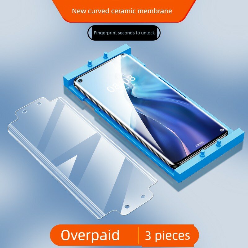 Xiaomi 12X 3D Ceramic Tempered Glass Screen Protector - Ultra Clear, Full Coverage, 3-Piece Set with Film Applicator