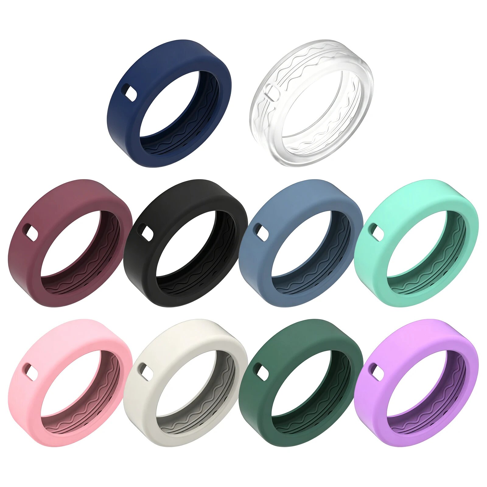 Силиконовые кольца для Oura Ring 5, Style H M, 10шт
