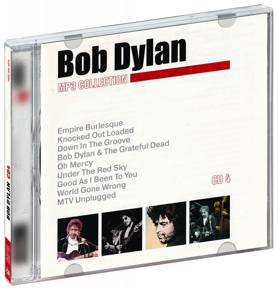 Bob Dylan. MP3 Collection CD4 (MP3) (МП3 диск, CD Box, Россия)