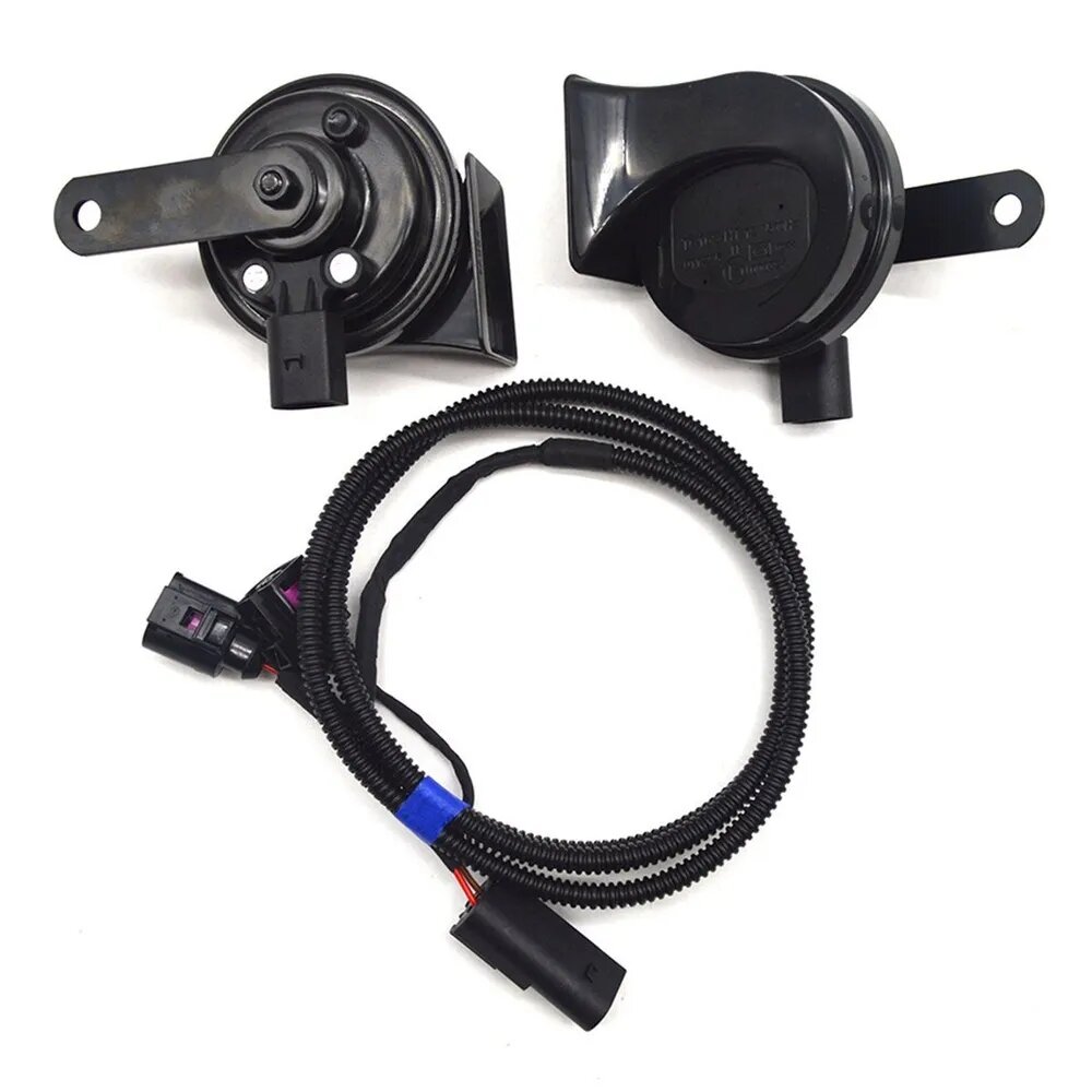 Комплект автомобильных сигналов для VW Polo, Jetta, Passat B8 / ID.3, ID.4, ID.6, 12V, водонепроницаемый, двухтональный улиточный гудок.