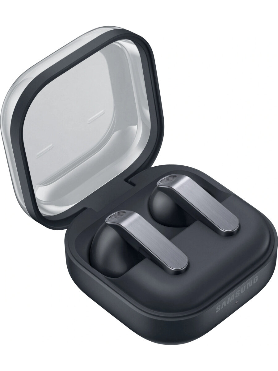 Наушники внутриканальные Samsung Galaxy Buds 4 черный беспроводные bluetooth